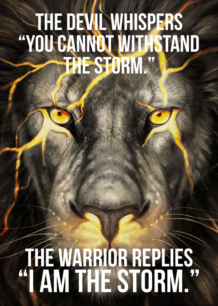 'The devil whispers' Poster, picture, metal print, paint by Motivation ...