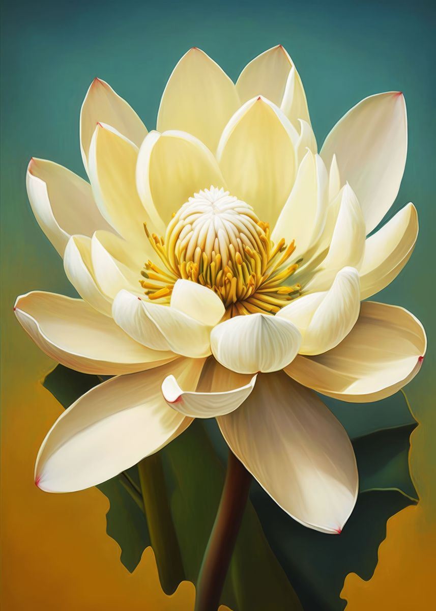 'Big beautiful Flower' Poster, picture, metal print, paint by Fireabend ...