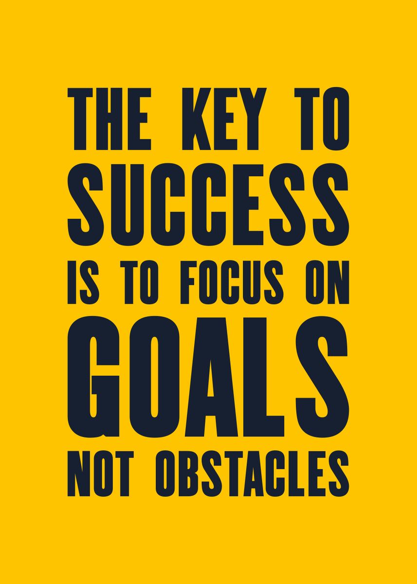 'Key to success' Poster, picture, metal print, paint by Faissal Thomas ...