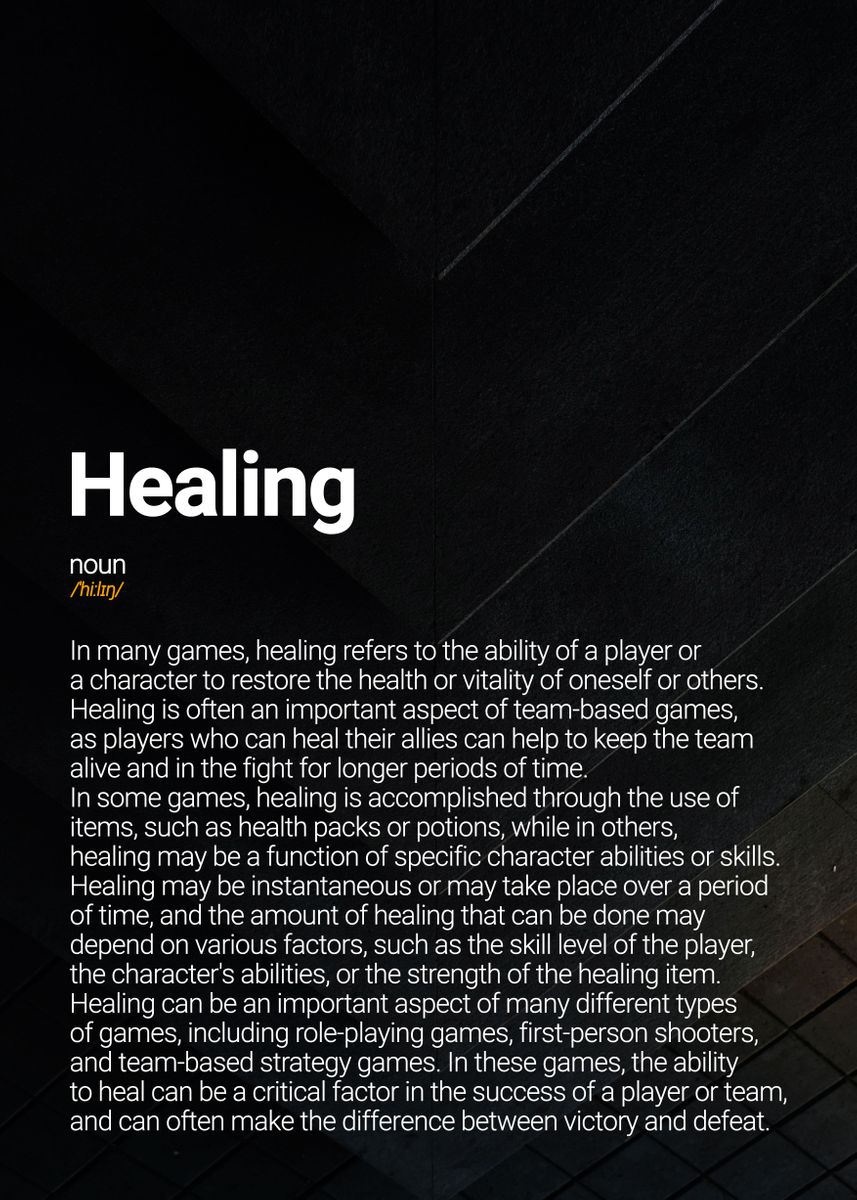 'Healing' Poster, picture, metal print, paint by Mr Penguin | Displate