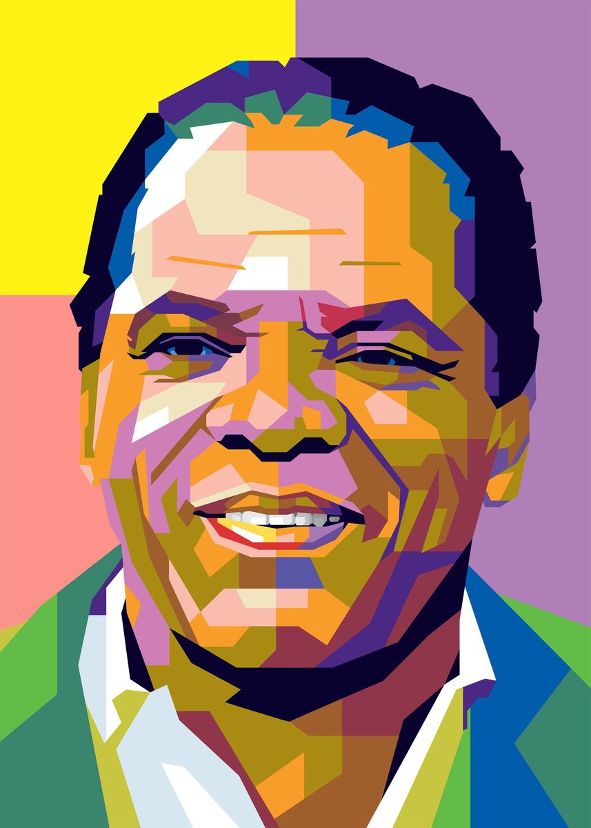 'John Witherspoon' Poster, picture, metal print, paint by Ananda Praj ...