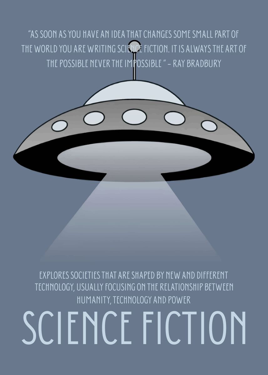 'Science fiction' Poster, picture, metal print, paint by Muerller ...