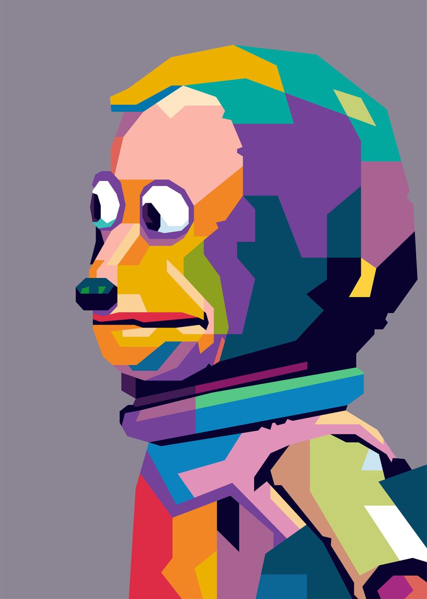 'MONKEY MEME FUNNY B' Poster by Muifatin | Displate