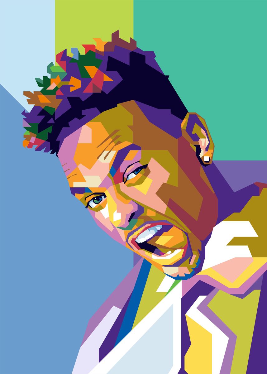 'de ozuna' Poster by Ananda Praj | Displate