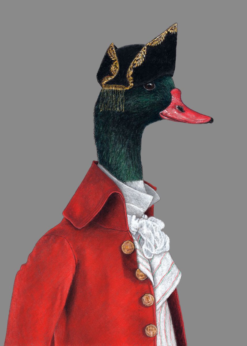 'Shelduck Pierre' Poster, picture, metal print, paint by Mikhail ...