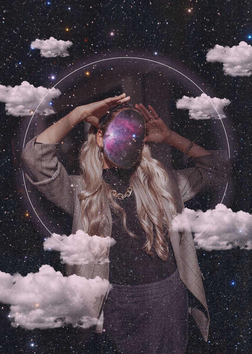 'Cosmic Glow' Poster by Elysian Vision | Displate