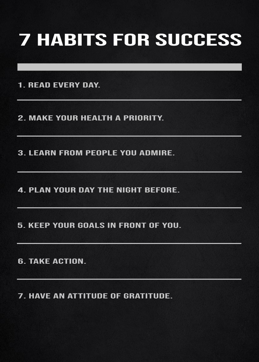 'Rules quotes motivational' Poster, picture, metal print, paint by ...