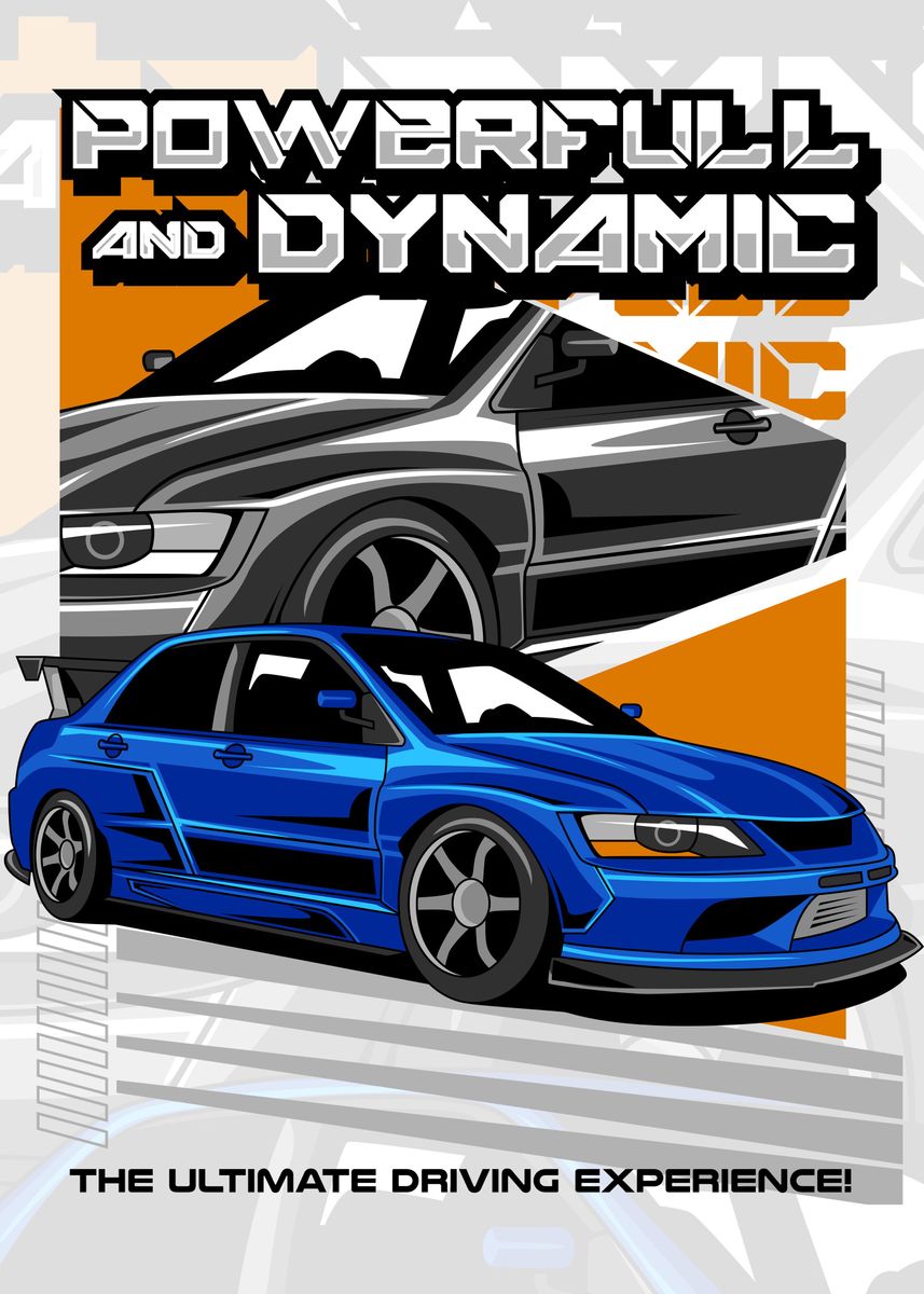 'Powerfull and Dynamic' Poster, picture, metal print, paint by Iqbal ...