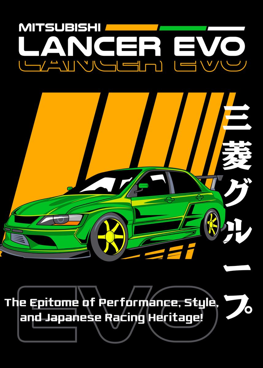 'JDM Style' Poster, picture, metal print, paint by Iqbal harris | Displate