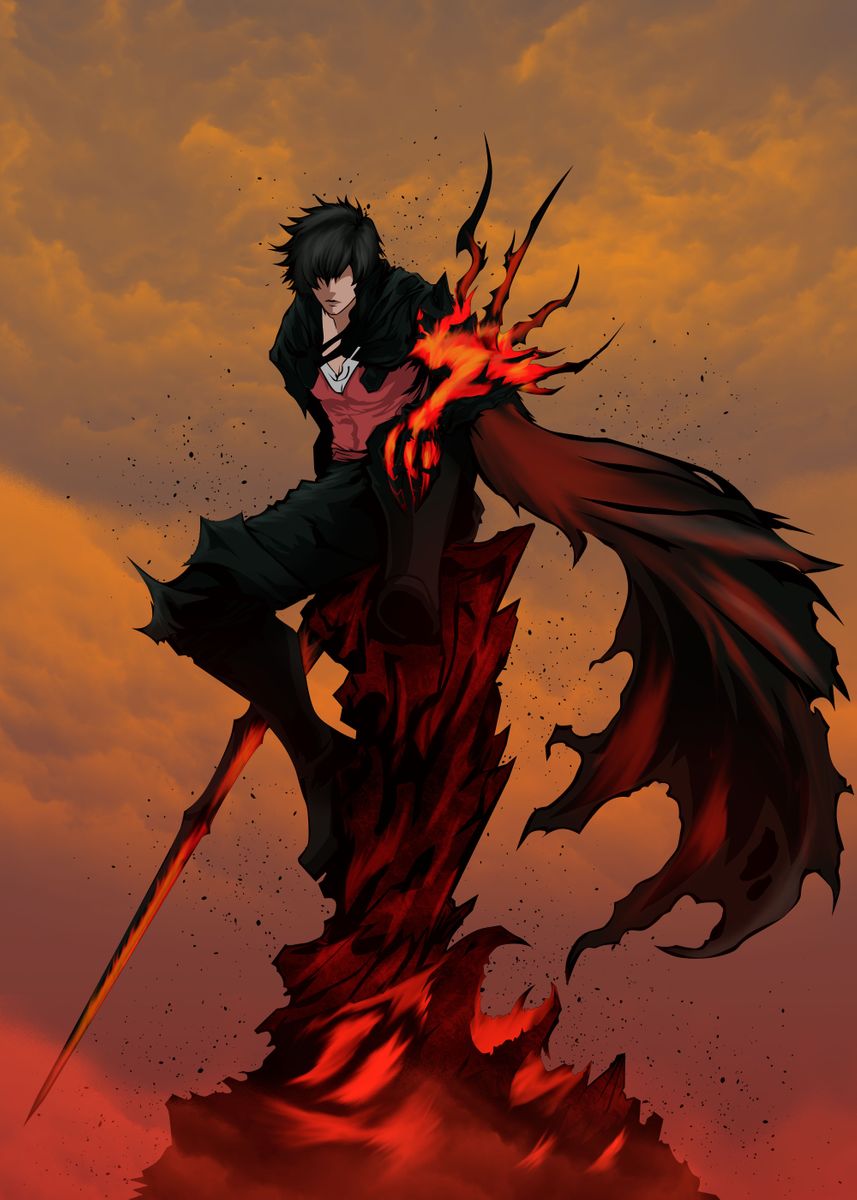 'Clive Rosfield XVI' Poster, picture, metal print, paint by misbah ...