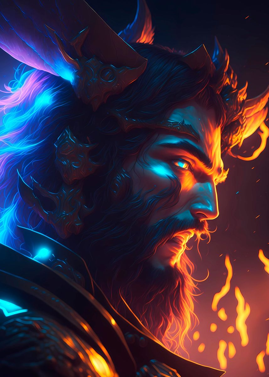 'VIdeo Game Character' Poster by ColorMe Creative | Displate