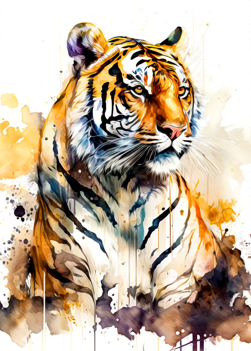 'Tiger' Poster by set more | Displate
