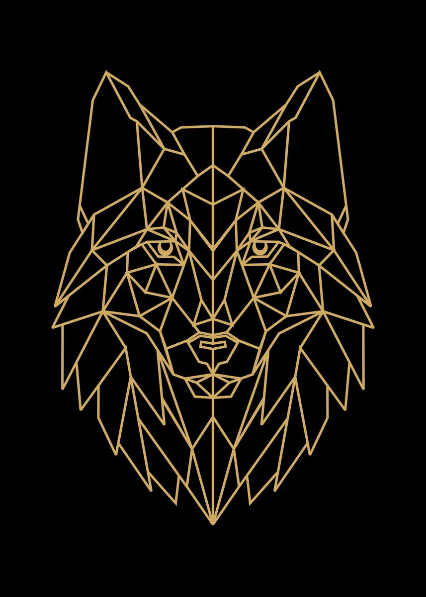 'Animal Geometric Art' Poster by Afif Aldo | Displate
