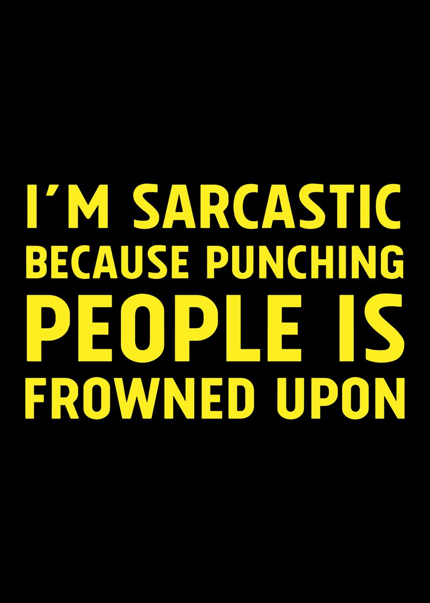 'Punching people' Poster, picture, metal print, paint by slaway tokthil ...