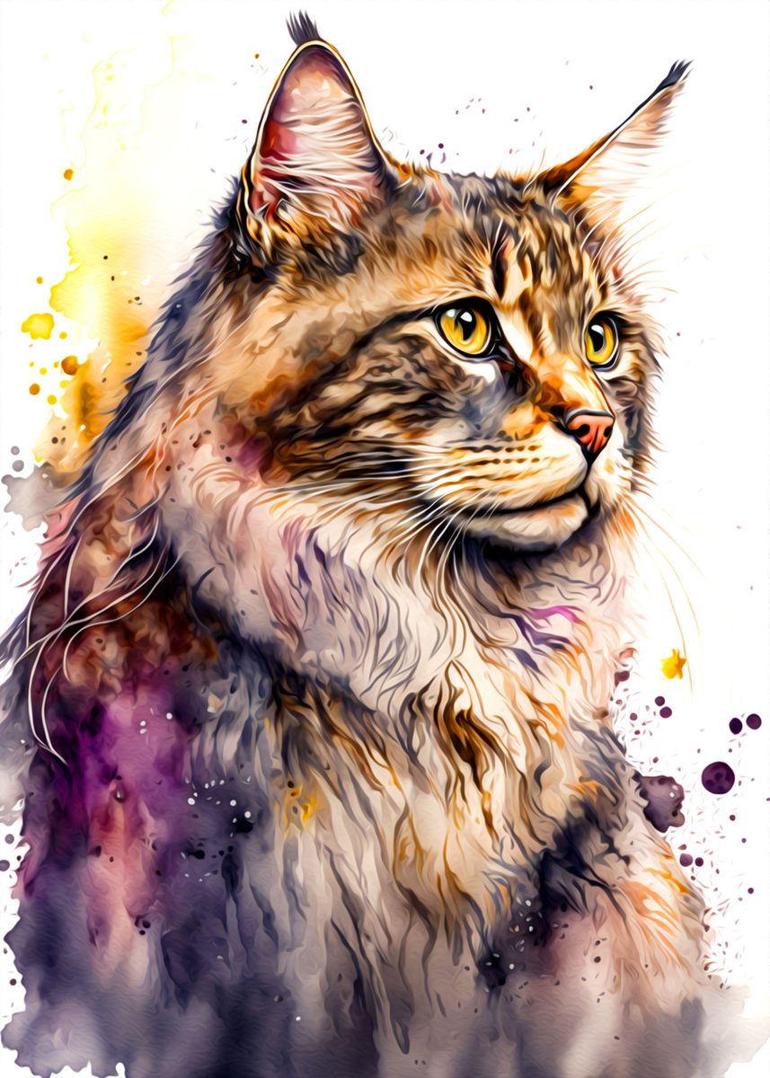 'Cat' Poster by set more | Displate