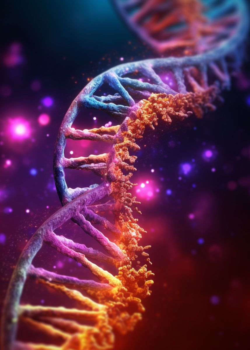 'Human DNA II' Poster by Daniel Tan | Displate