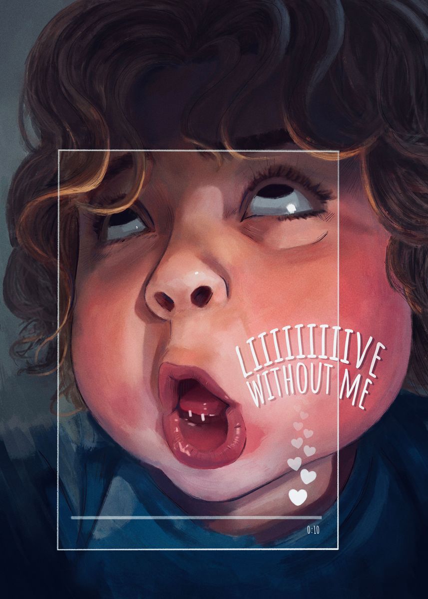 'Cute Carice Singing' Poster by Mashz | Displate