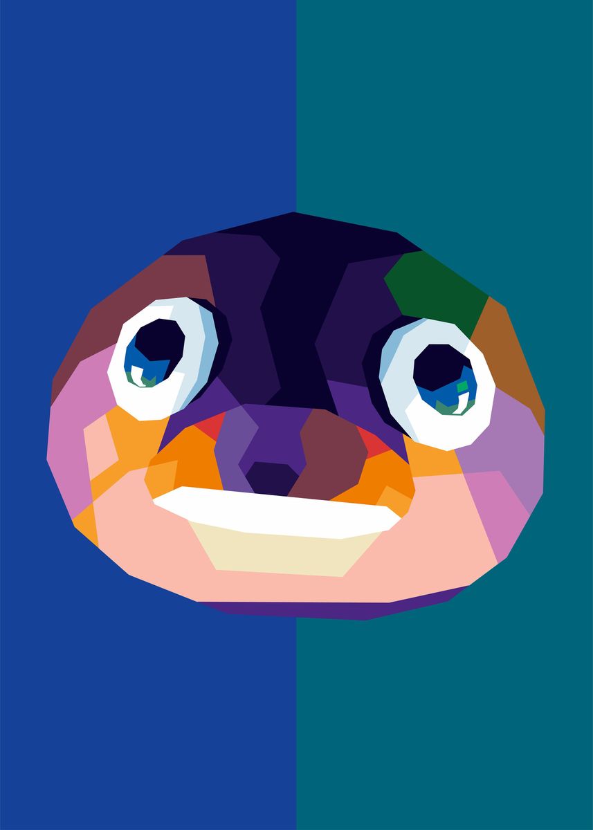 'penguin terrified noot' Poster by Muifatin | Displate