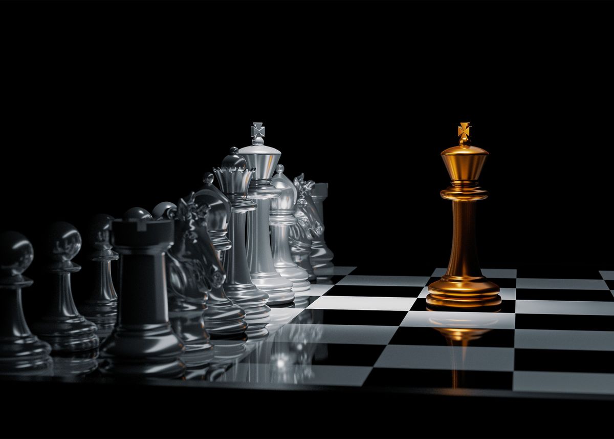 'One versus all' Poster by Ika Abuladze | Displate