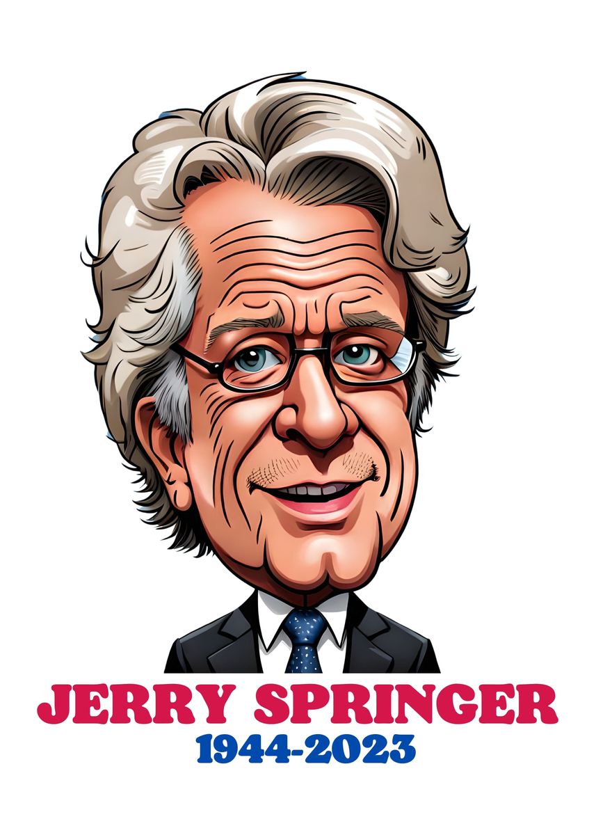 'jerry springer security' Poster, picture, metal print, paint by thoif ...