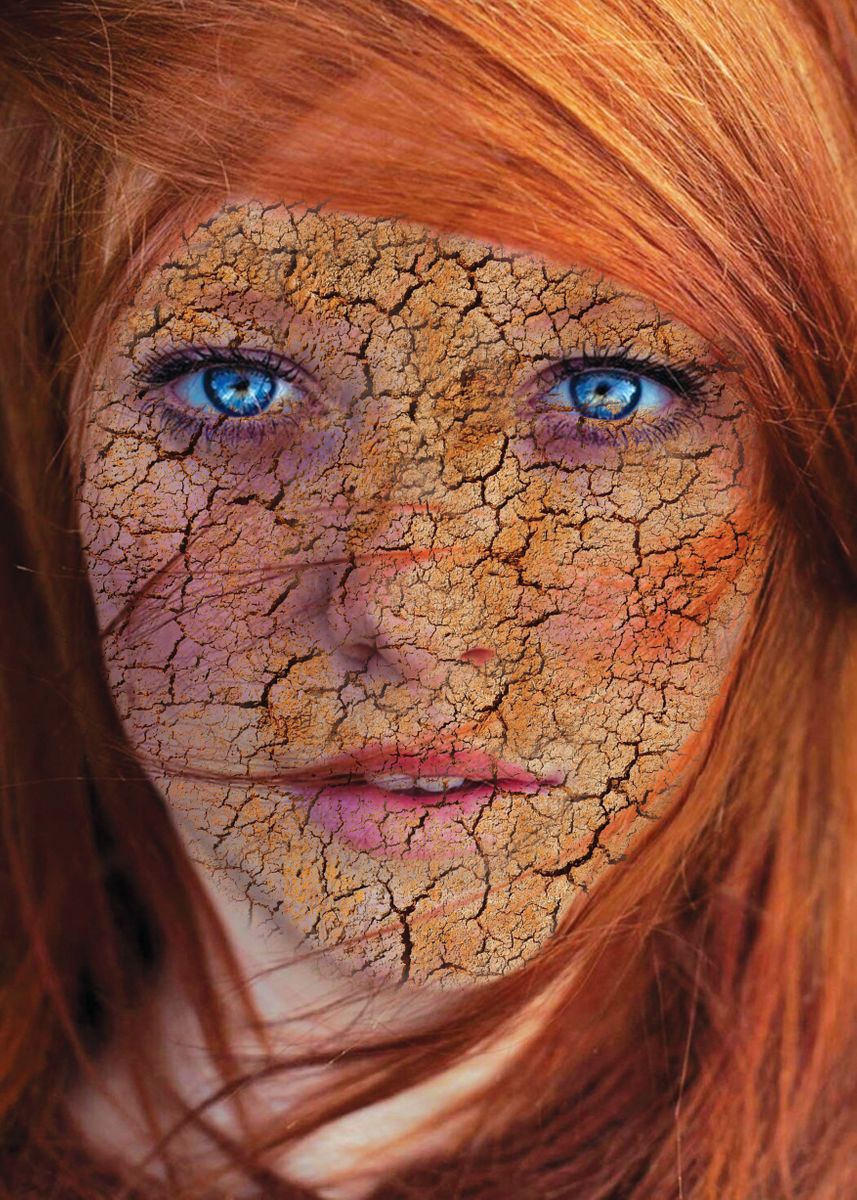 'Fragile' Poster, picture, metal print, paint by Anna Pester | Displate