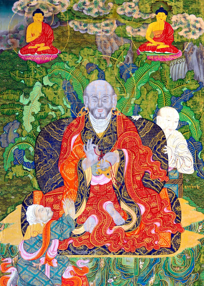 'Arhat' Poster, picture, metal print, paint by ViktorDesigns | Displate