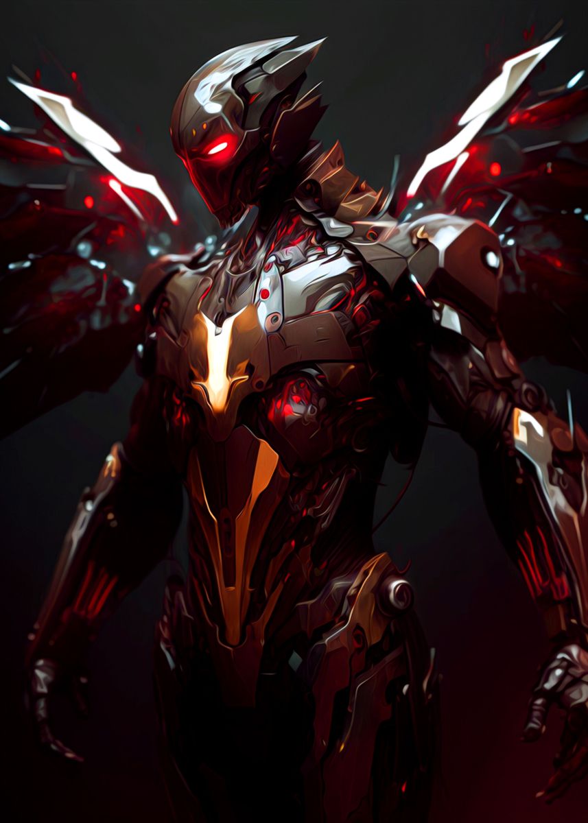 'Super hero with armor' Poster, picture, metal print, paint by khoa ...