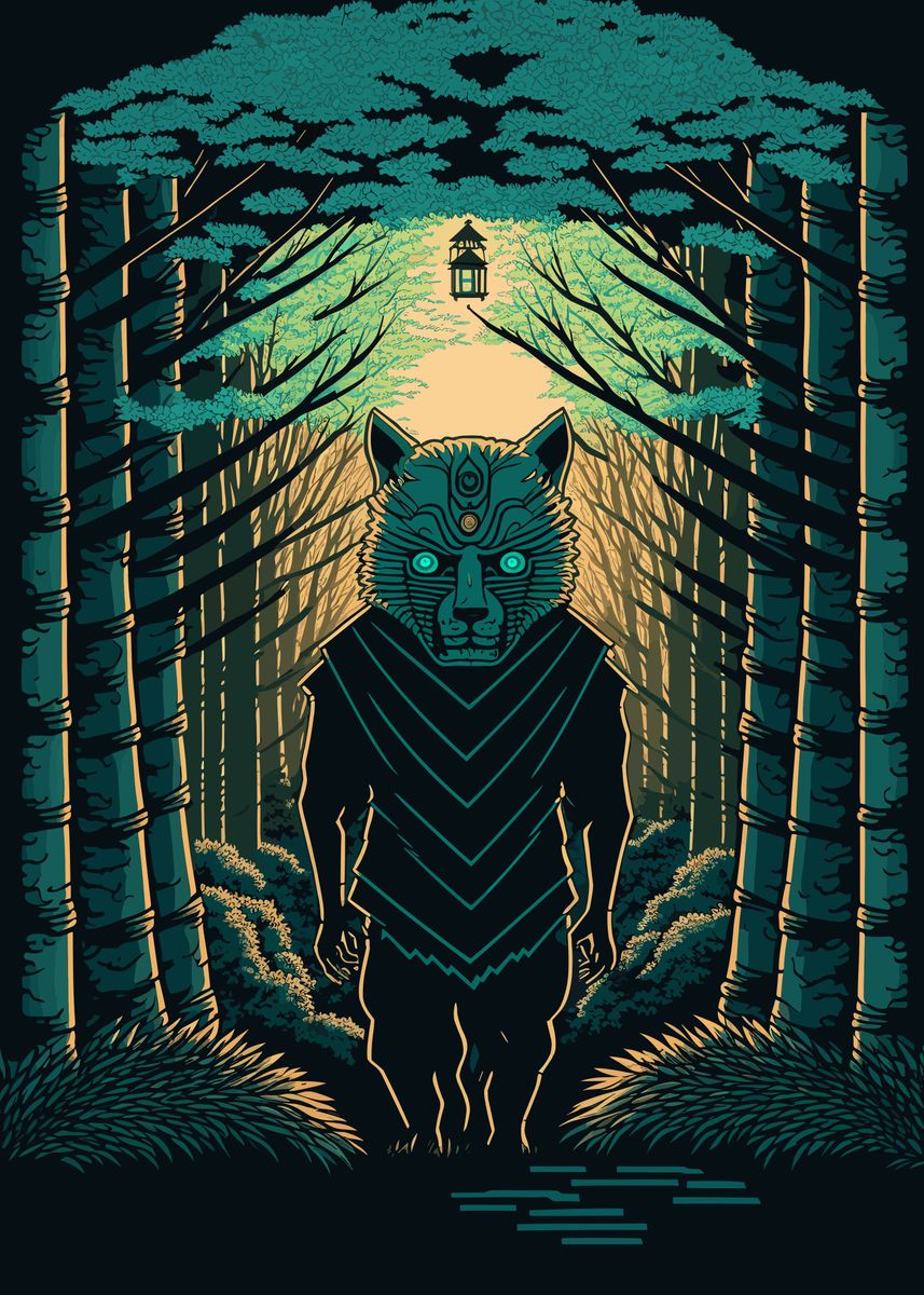 'Japanese anime cartoon' Poster, picture, metal print, paint by ...