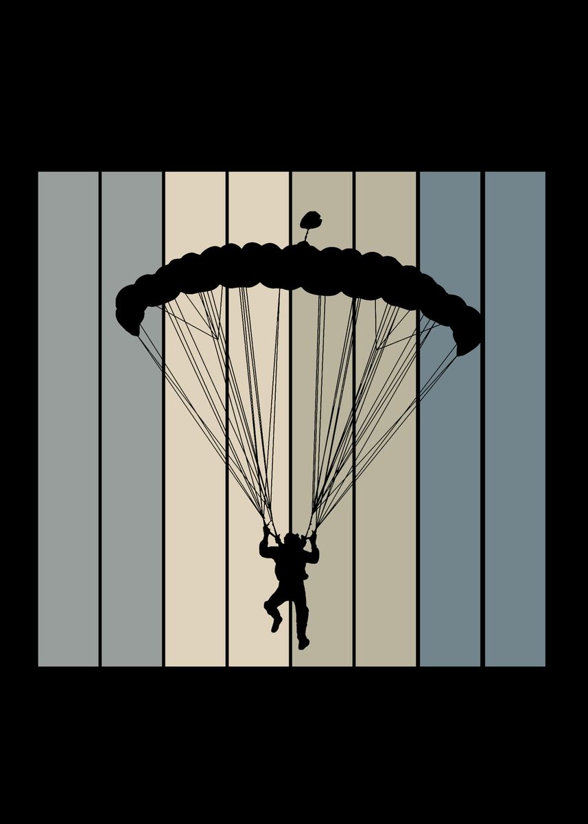 'Skydiving' Poster by Steven Zimmer | Displate