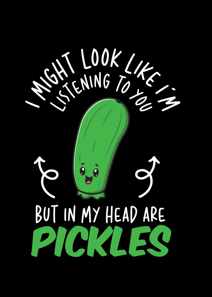 'I Might Look Like In' Poster by ZS C O M M E R C E | Displate