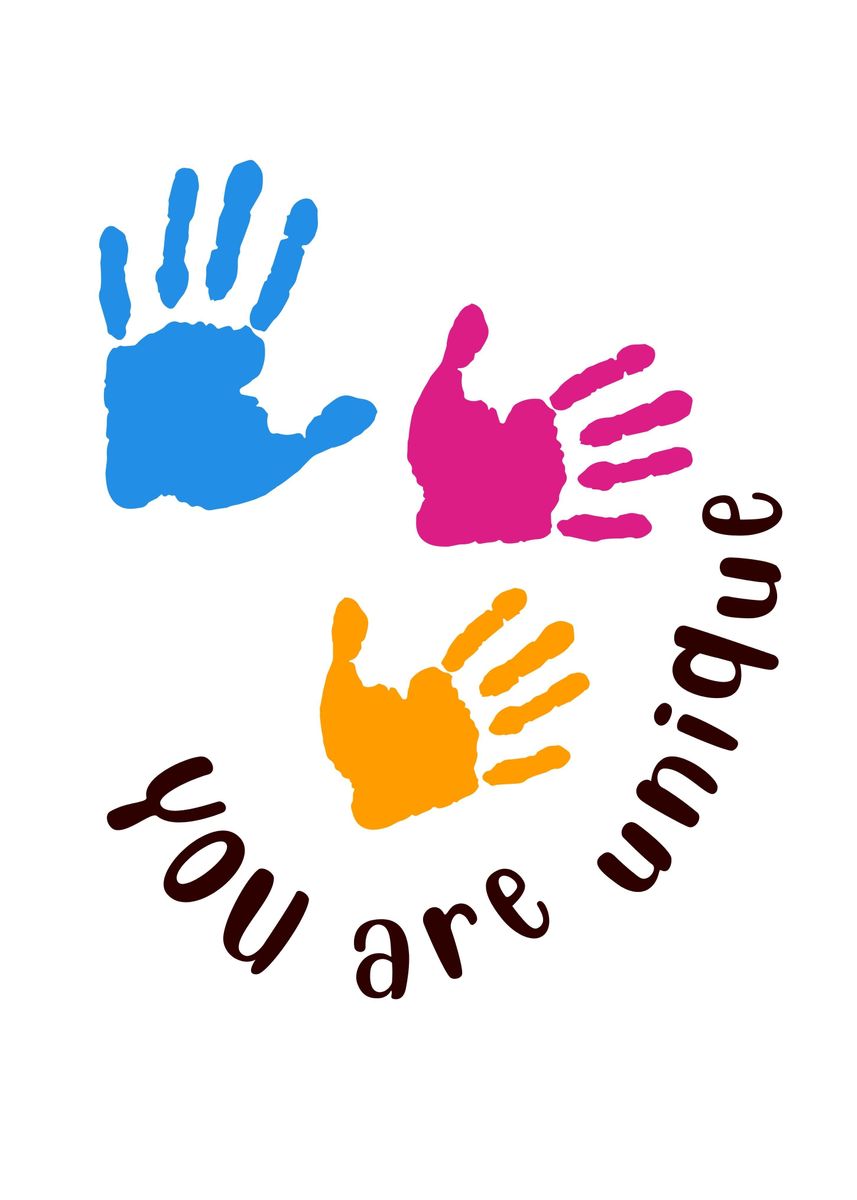 'Inspirational Quote Unique' Poster by Surya Abstract | Displate