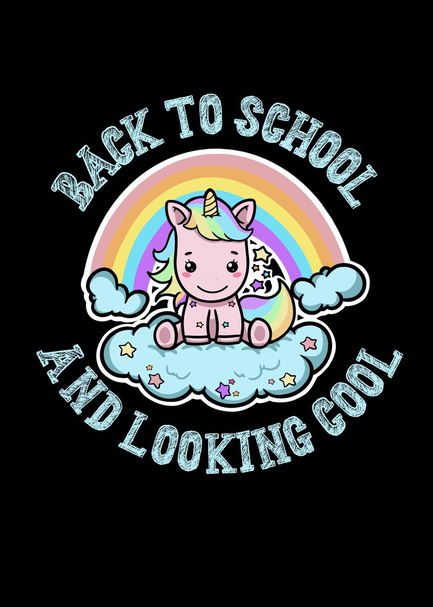 'Back to School and Looking' Poster by MaximusDesigns | Displate