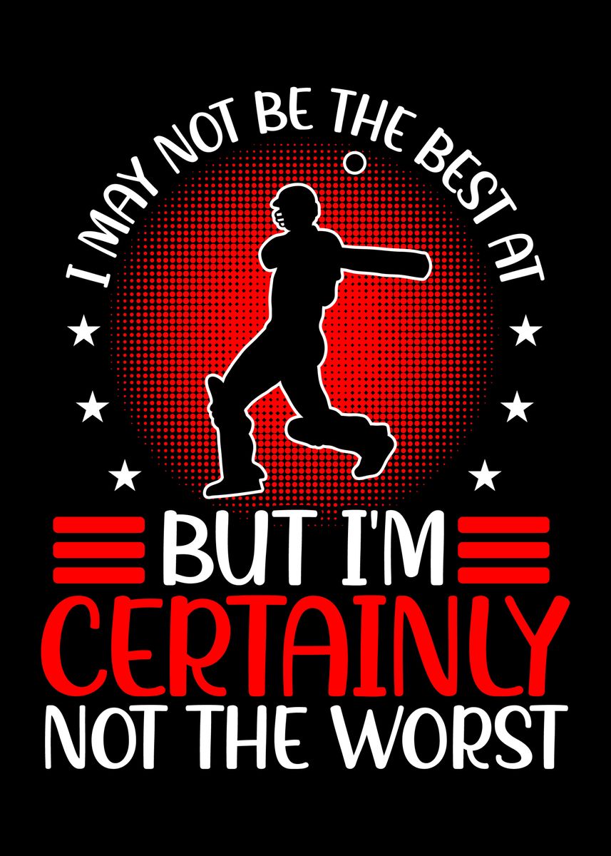 'I am not the best but not' Poster, picture, metal print, paint by BeMi ...