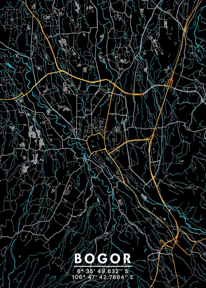 'Bogor West Java' Poster, picture, metal print, paint by Clayborne ...