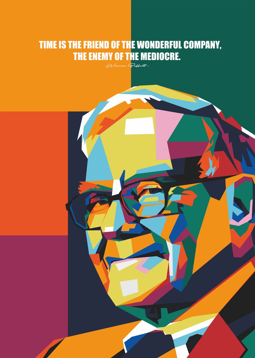 'time is the friend' Poster, picture, metal print, paint by Ratna Mutia ...