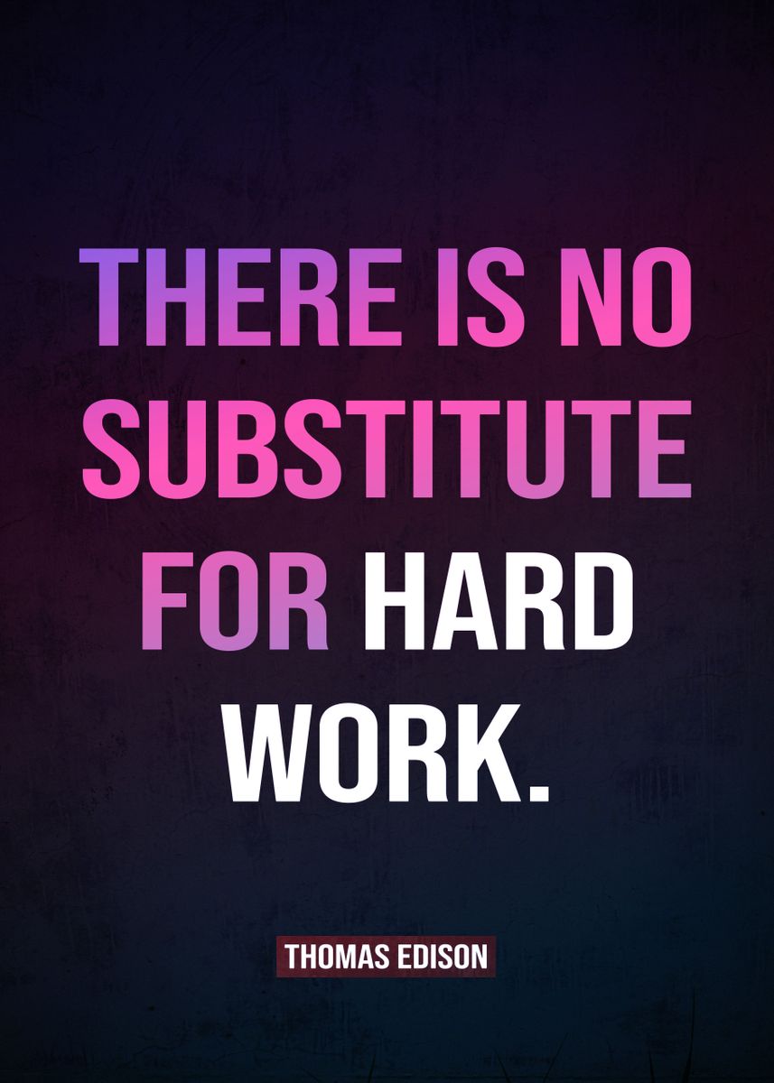 'Retro Simple Quote' Poster, picture, metal print, paint by Oliver Qo ...