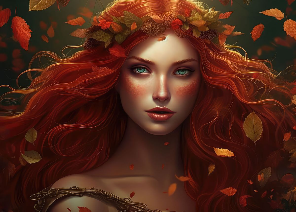 'Persephone ' Poster by RosaliasArt | Displate