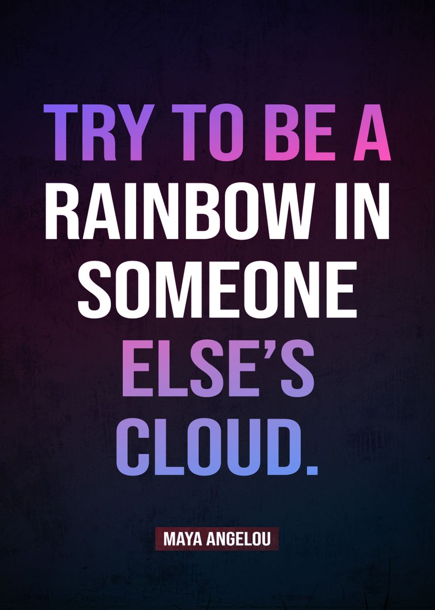 'Retro Simple Quote' Poster, picture, metal print, paint by Oliver Qo ...