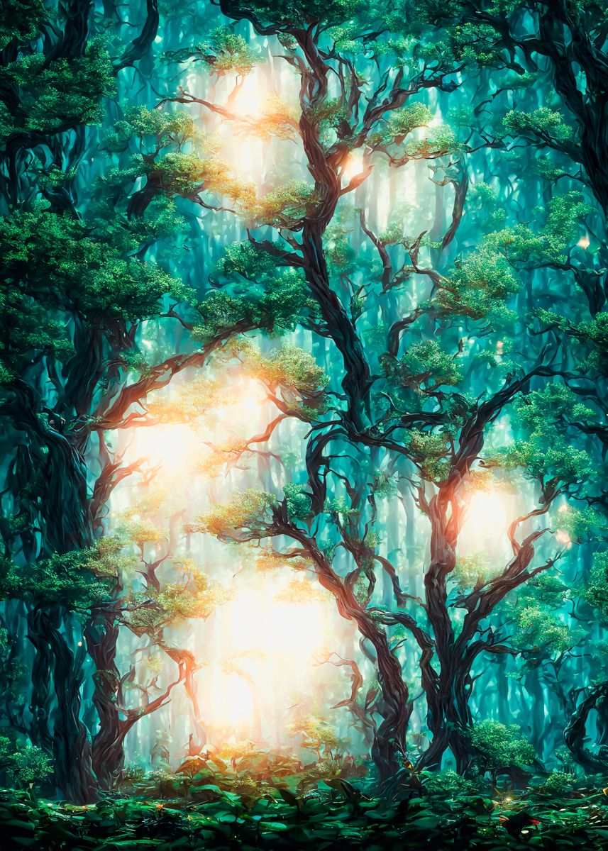 'Noon' Poster, picture, metal print, paint by Diego The Designer | Displate