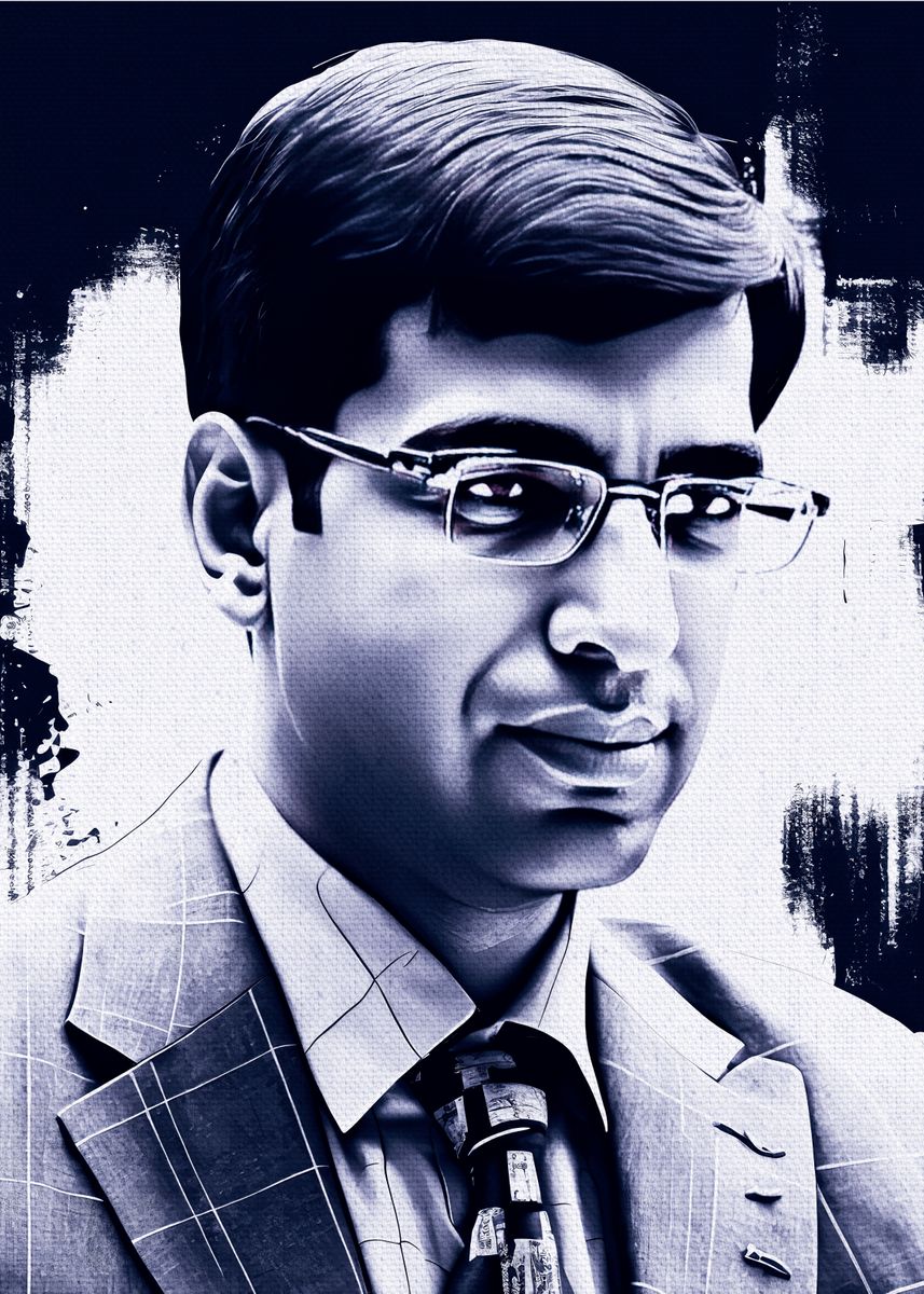 'Viswanathan' Poster, picture, metal print, paint by Havard | Displate