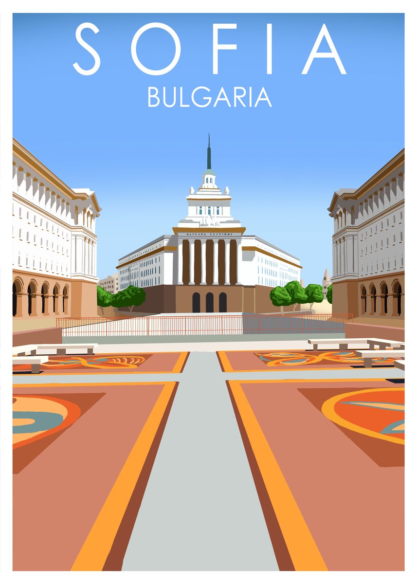 'Sofia' Poster by OmegaArt | Displate