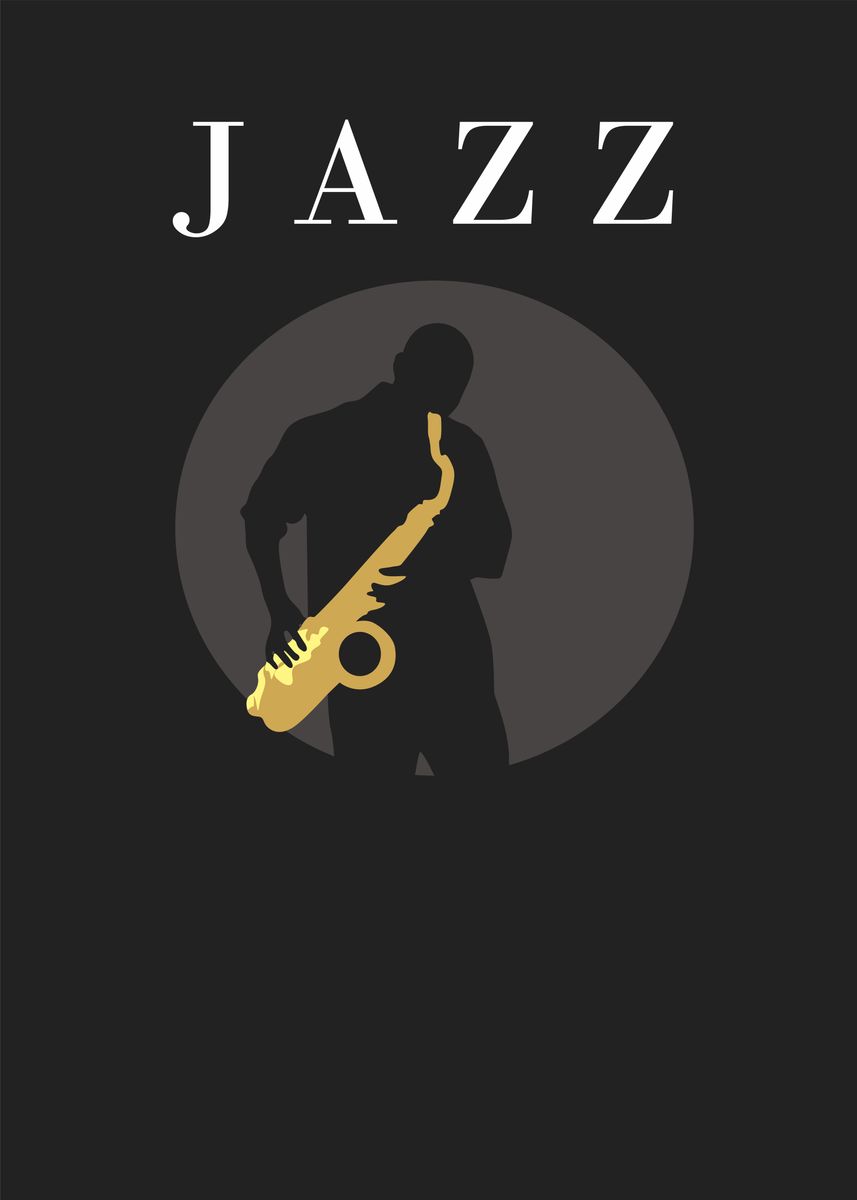 'saxophone2' Poster by Ratna Mutia Dewi | Displate