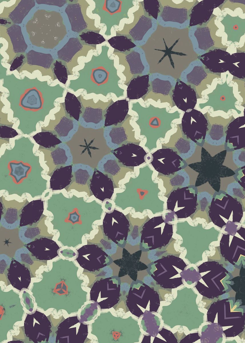 'Piece 6' Poster, picture, metal print, paint by Jash Jhaveri | Displate