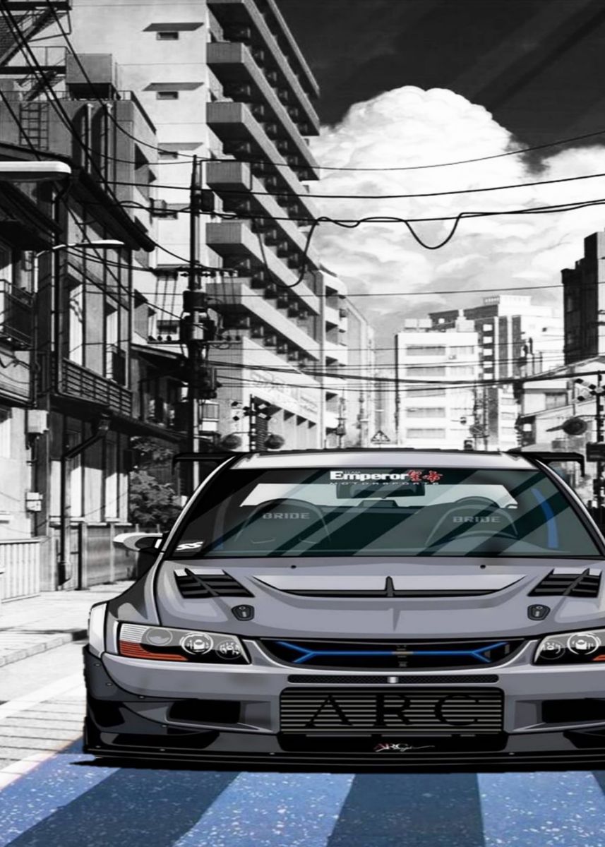 'Cool Car' Poster, picture, metal print, paint by Wijaki Thaisusuken ...