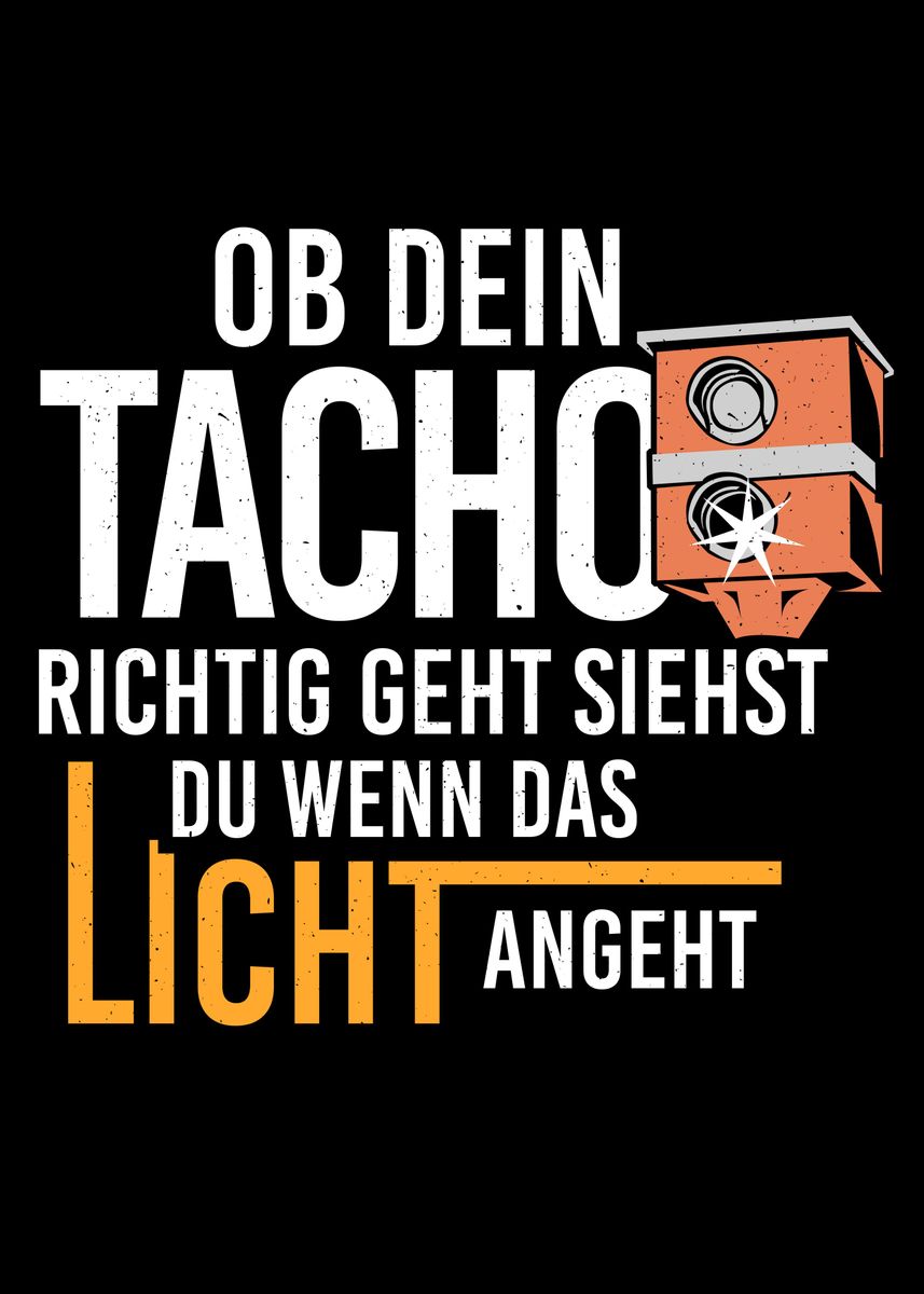 'Speed camera Funny' Poster, picture, metal print, paint by Chris Feil ...