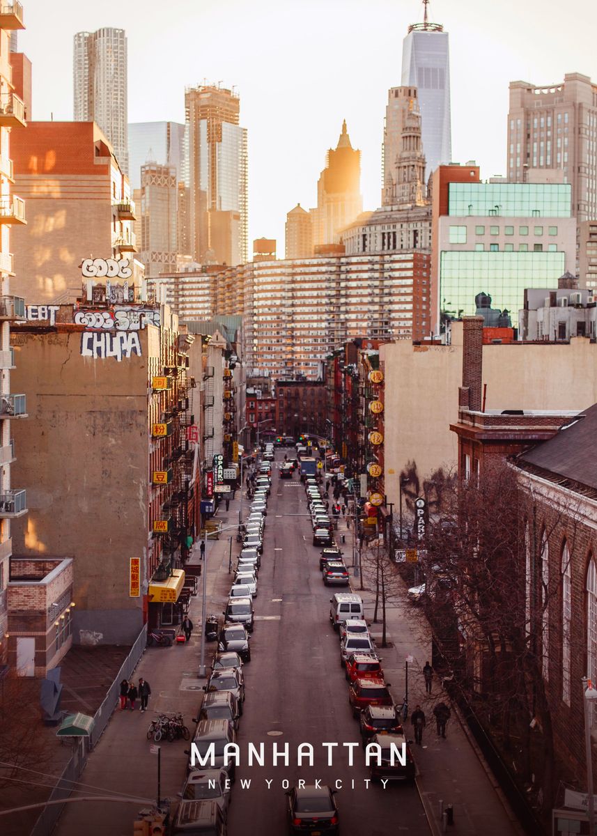 'Manhattan ' Poster by Explore Universe | Displate