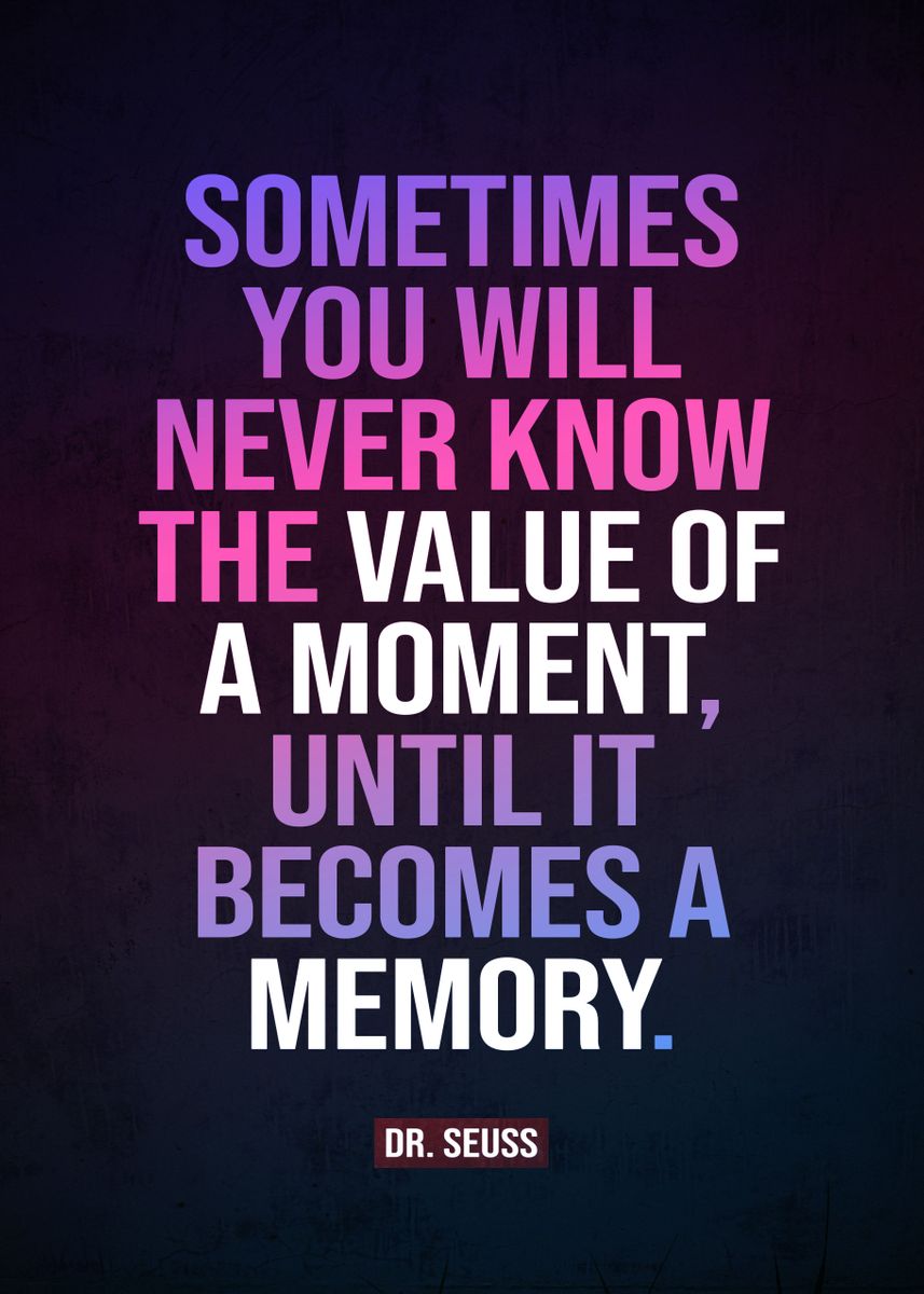 'Retro Simple Quote' Poster, picture, metal print, paint by Oliver Qo ...