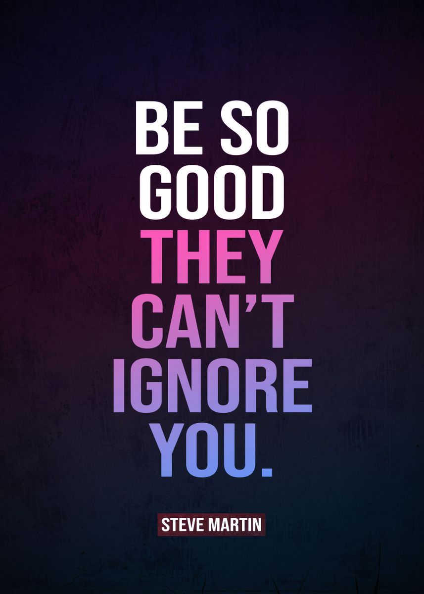 'Retro Simple Quote' Poster, picture, metal print, paint by Oliver Qo ...