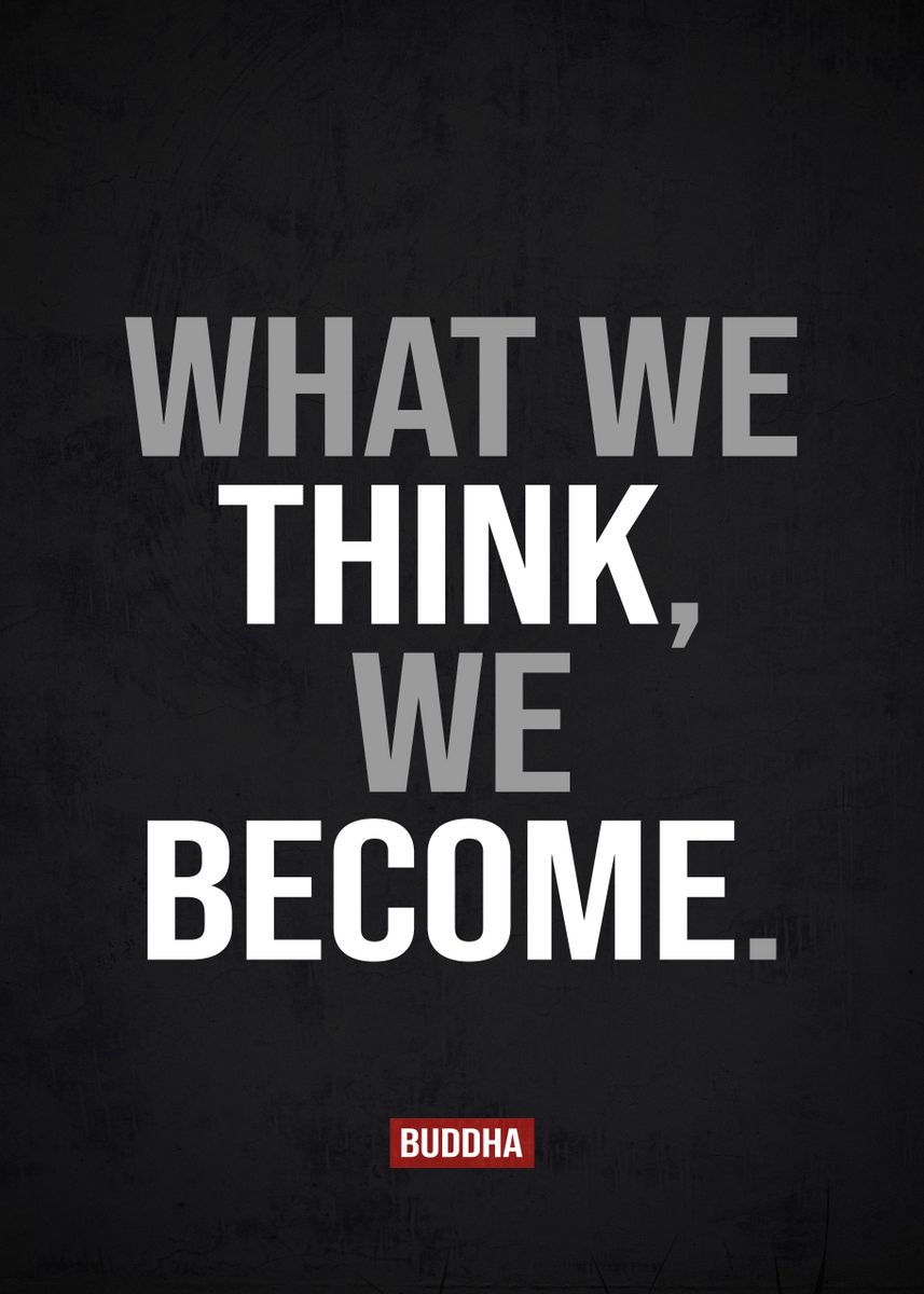 'Minimalist Quotes' Poster, picture, metal print, paint by Qreative ...