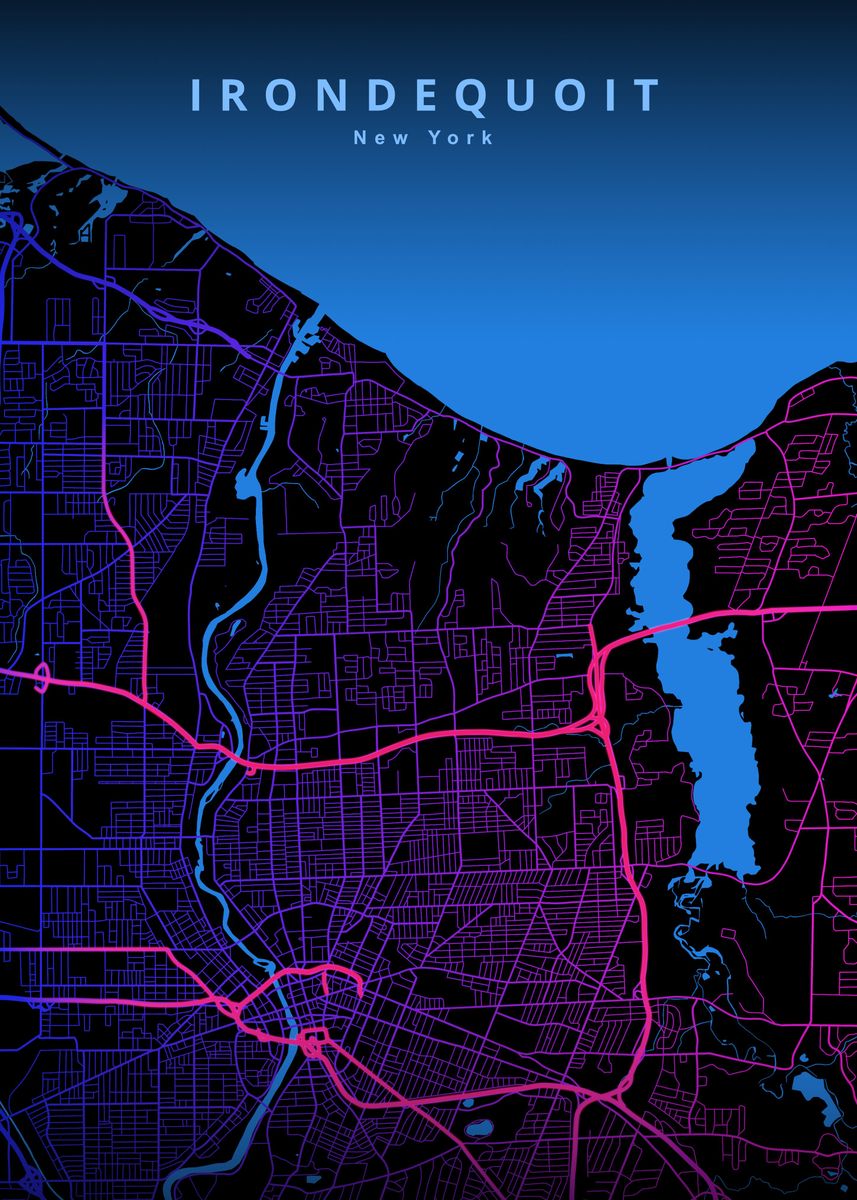 'Irondequoit' Poster by Deeo | Displate
